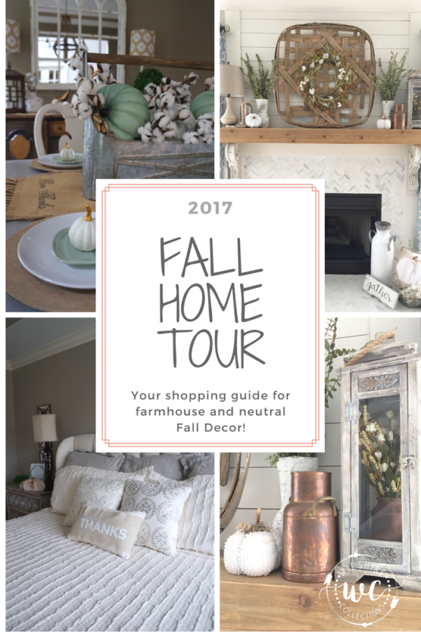 Fall Home Tour~Inspiration for Fall Decor - Wilshire Collections