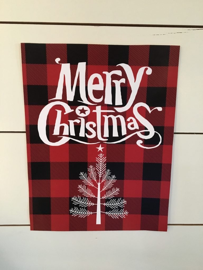 FREE Buffalo Check Christmas printables! My gift to you this year ...