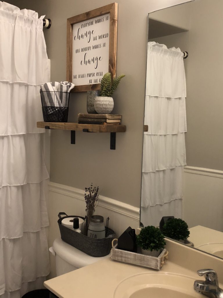Framing out your mirror...the cheap and easy DIY way! - Wilshire ...