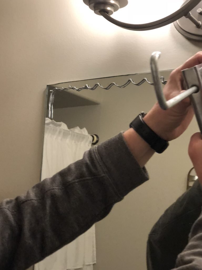 Framing out your mirror...the cheap and easy DIY way! - Wilshire ...