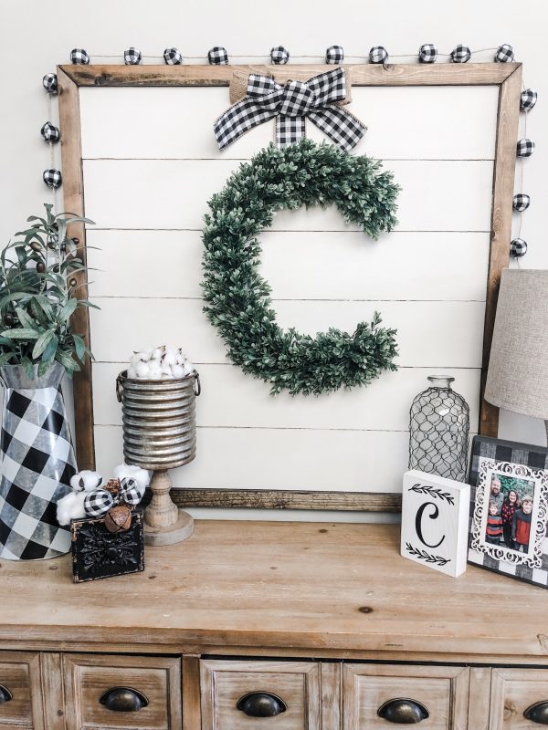 How to incorporate Buffalo Check in your decor during the winter ...