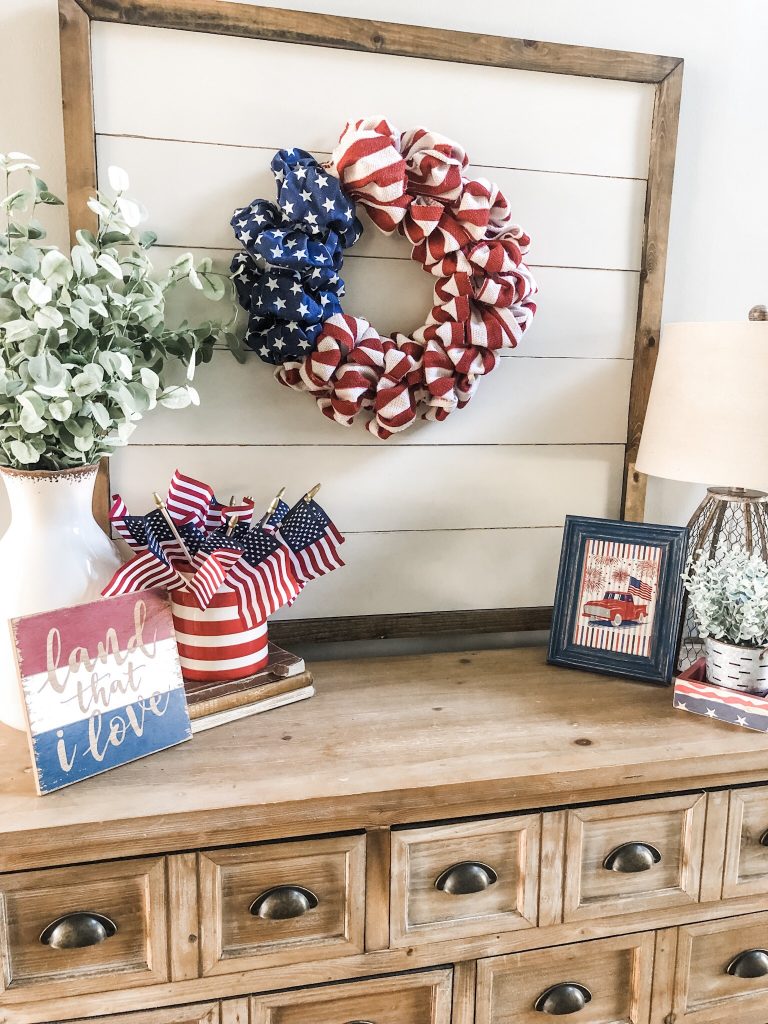 Simple patriotic decor ideas for Summer! - Wilshire Collections