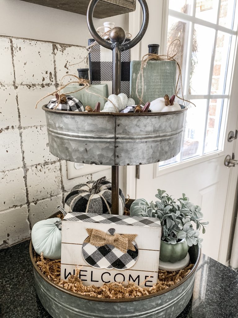 Fall buffalo check trays for inspiration and ideas! - Wilshire Collections