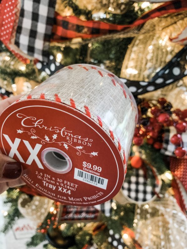 Christmas Tree Ribbon Guide for quick reference on how much to buy ...