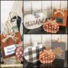 5 fall craft ideas using buffalo check! - Wilshire Collections