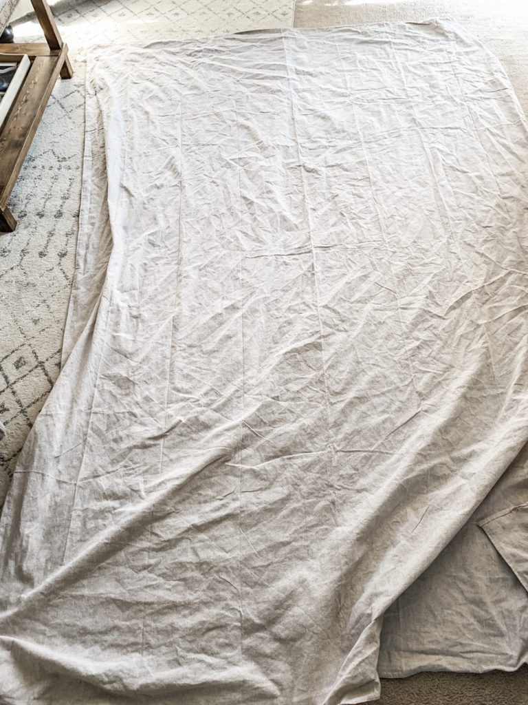 DIY drop cloth curtains for instant farmhouse charm! - Wilshire Collections