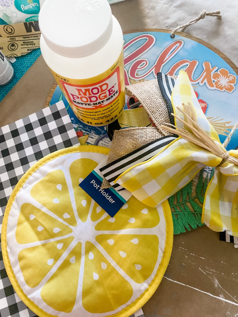 Lemon crafts- 2 quick and easy buffalo check and lemon crafts-2 ...
