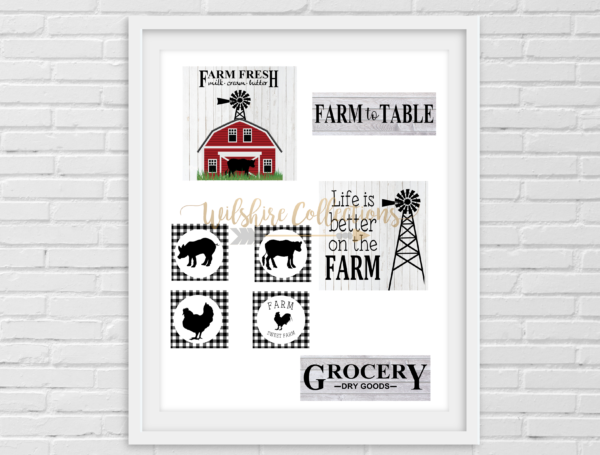 DIY farmhouse barn sign - Wilshire Collections