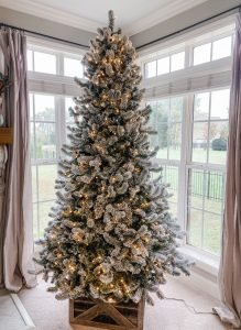 Christmas Tree hack! How to make your tree taller! - Wilshire Collections