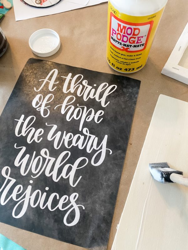 How to make a DIY sign using a printable! - Wilshire Collections