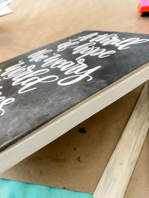 How to make a DIY sign using a printable! - Wilshire Collections