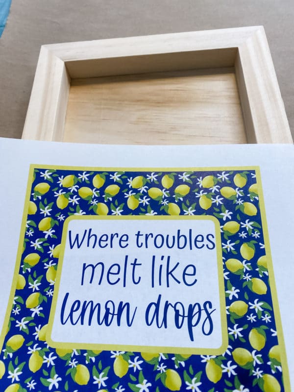 The easiest reversible DIY Lemon sign! - Wilshire Collections