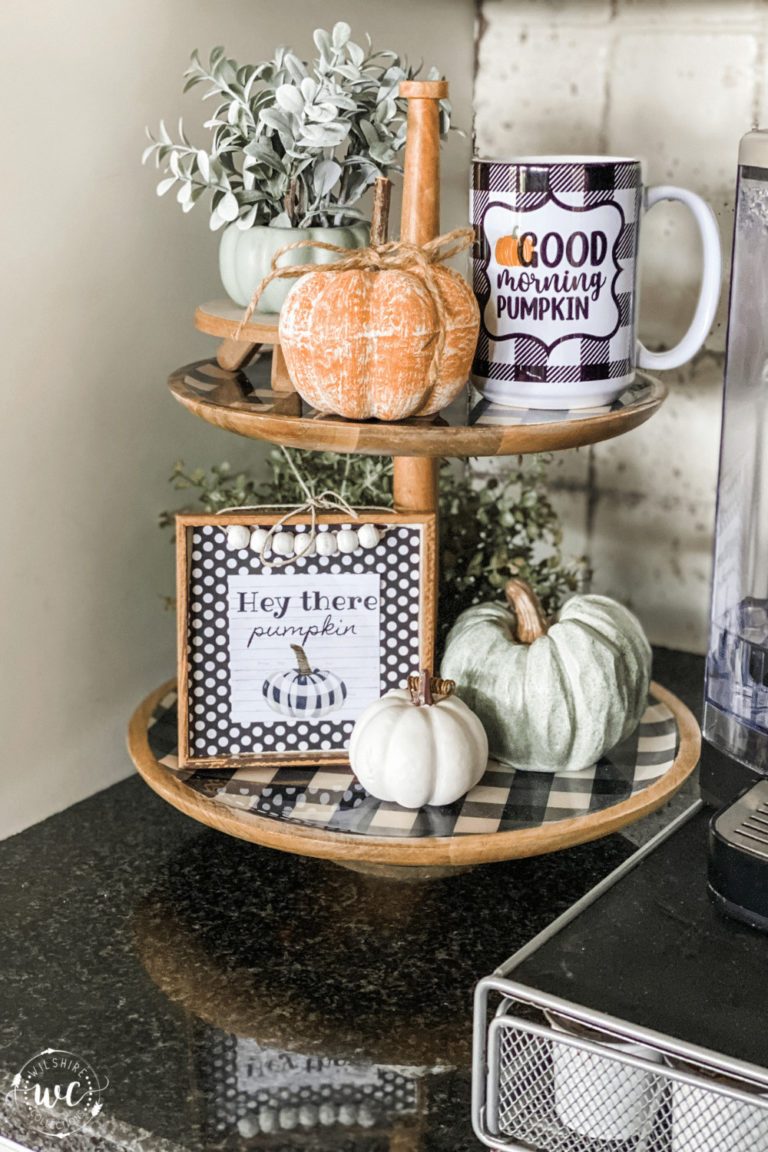10 Buffalo check fall decor ideas - Wilshire Collections