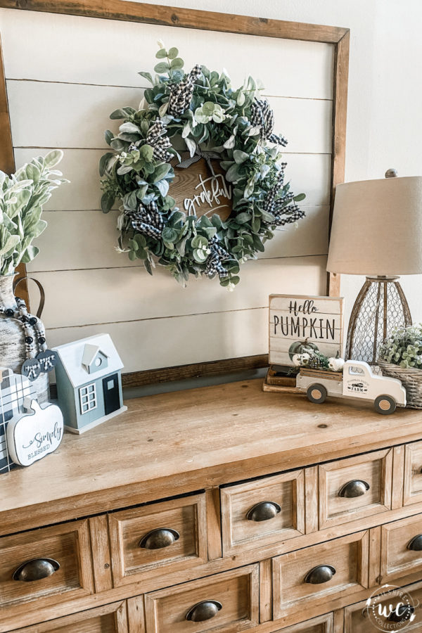 10 Buffalo check fall decor ideas - Wilshire Collections