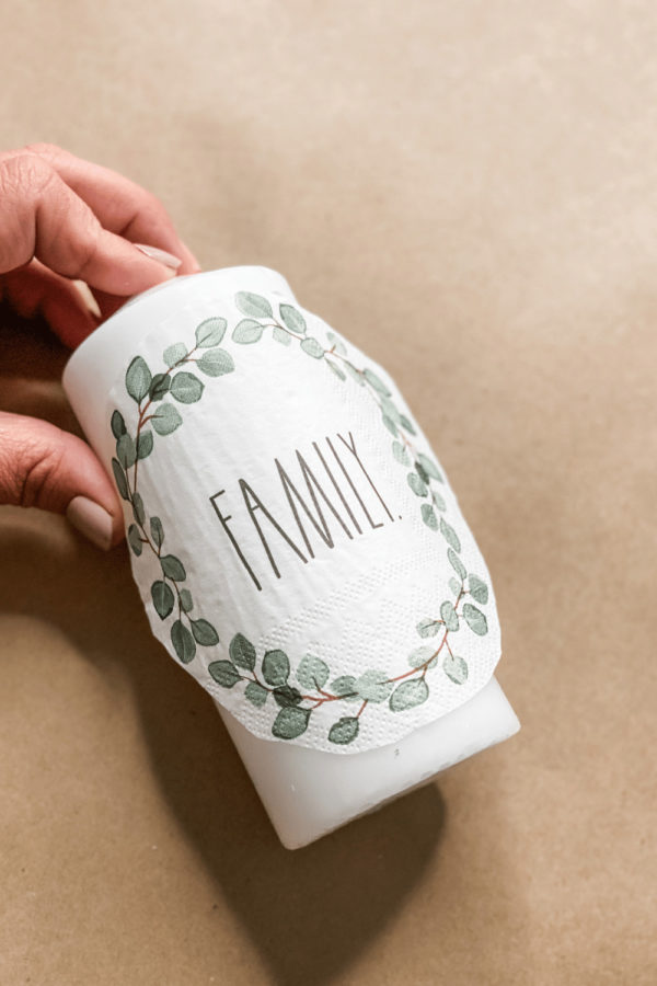 DIY candle transfer hack - Wilshire Collections