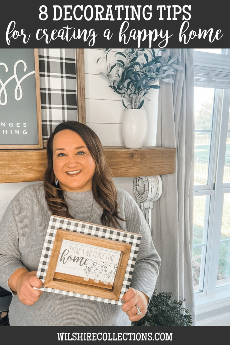 8 decorating tips for creating a happy home! - Wilshire Collections