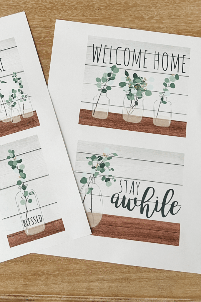 How to make DIY decor using printables! - Wilshire Collections