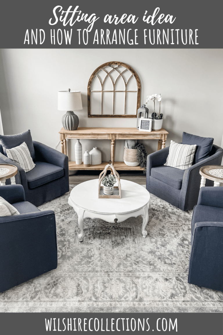 Sitting area idea and arrangement - Wilshire Collections
