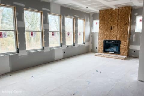 New construction process with Drees...mid way check in! - Wilshire Collections