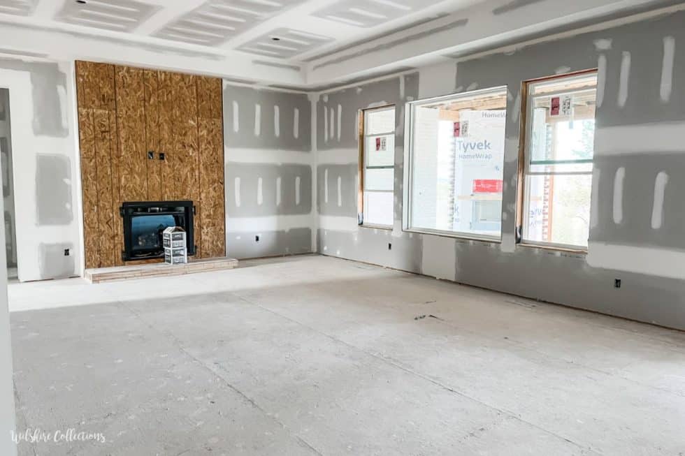 New construction process with Drees...mid way check in! - Wilshire Collections