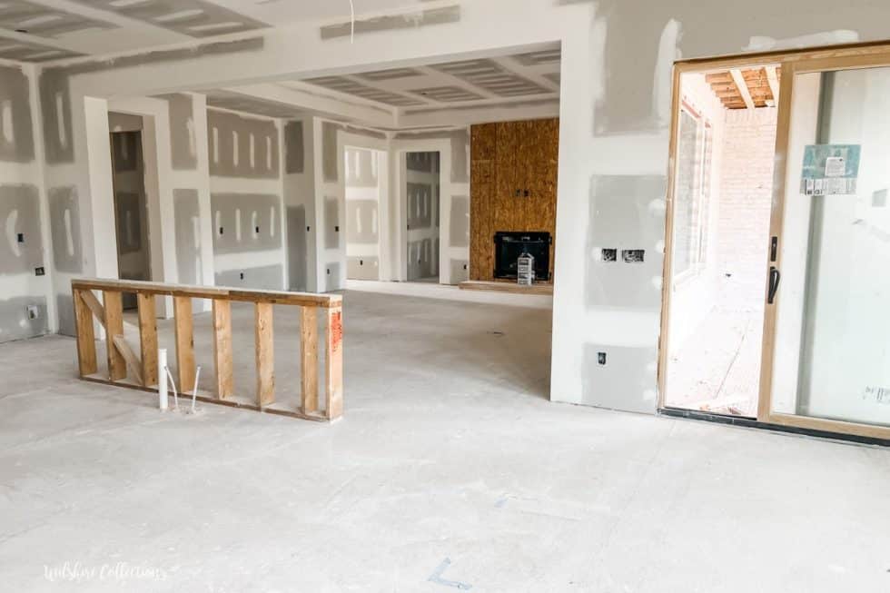 New construction process with Drees...mid way check in! - Wilshire Collections