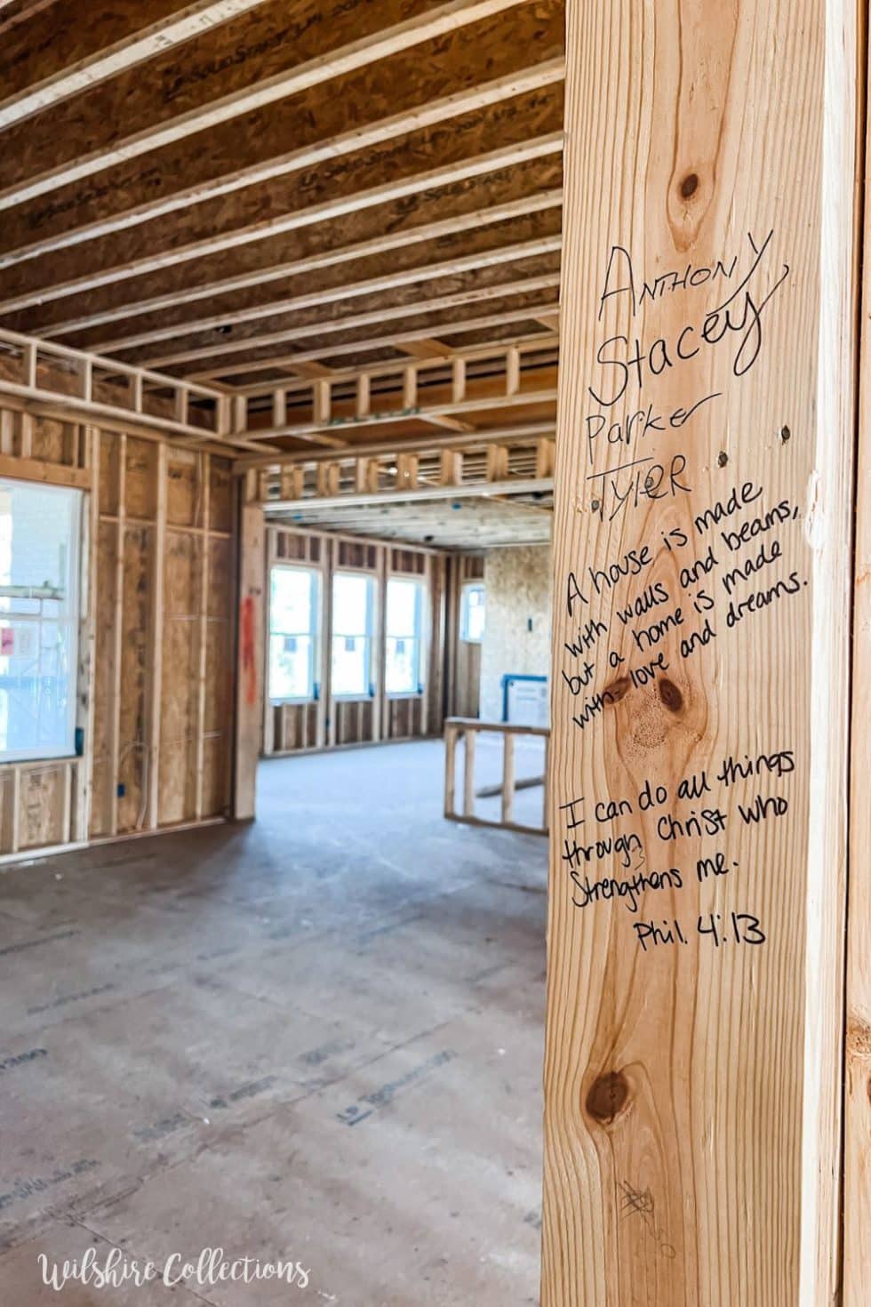 New construction process with Drees...mid way check in! - Wilshire ...