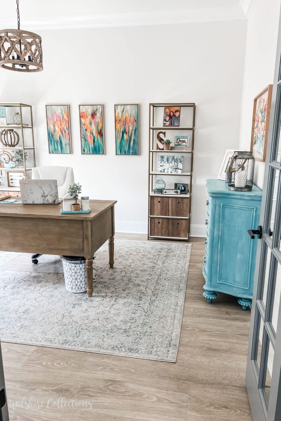 Office decorating ideas with pops of color! - Wilshire Collections